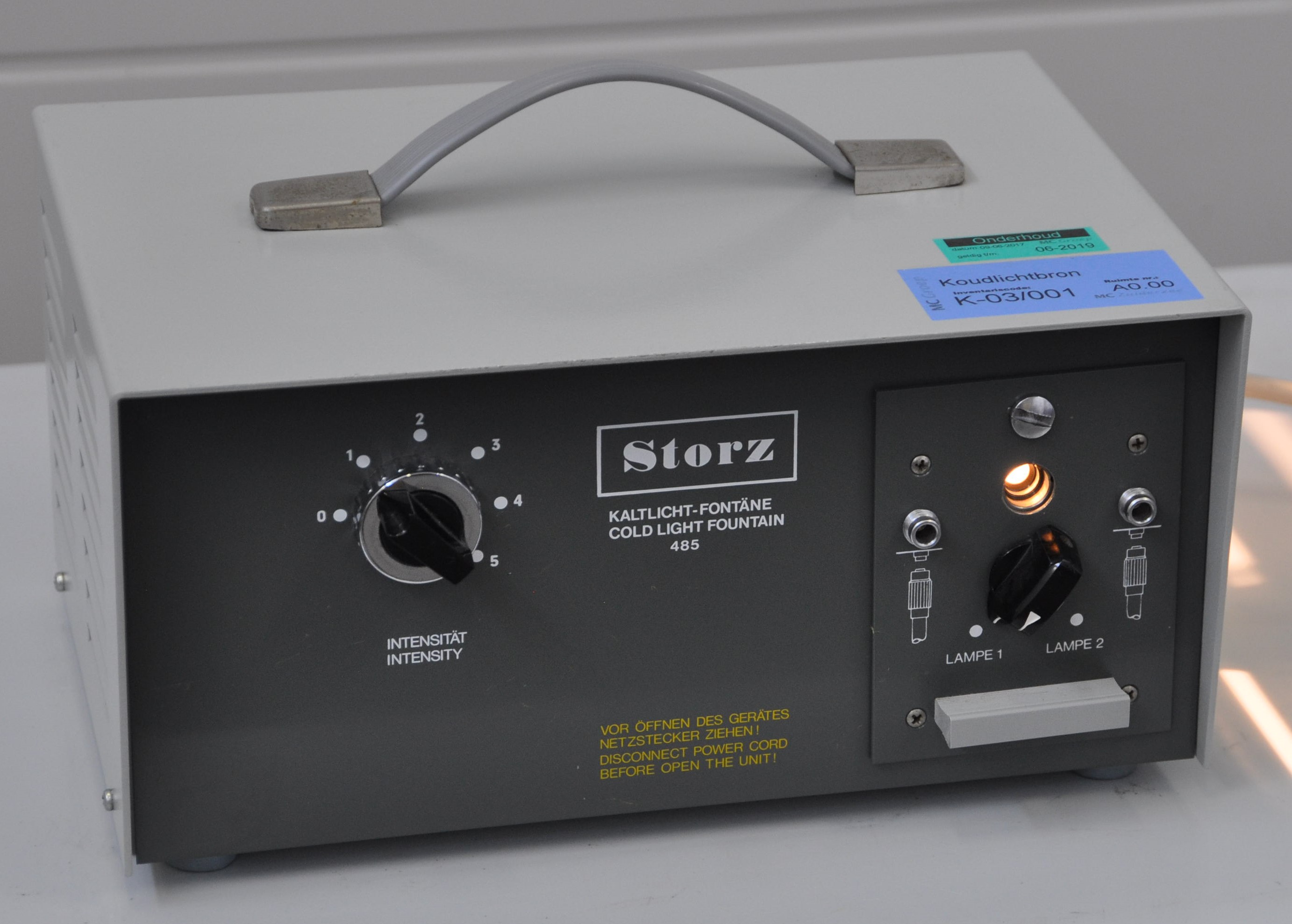 Storz cold light fountain